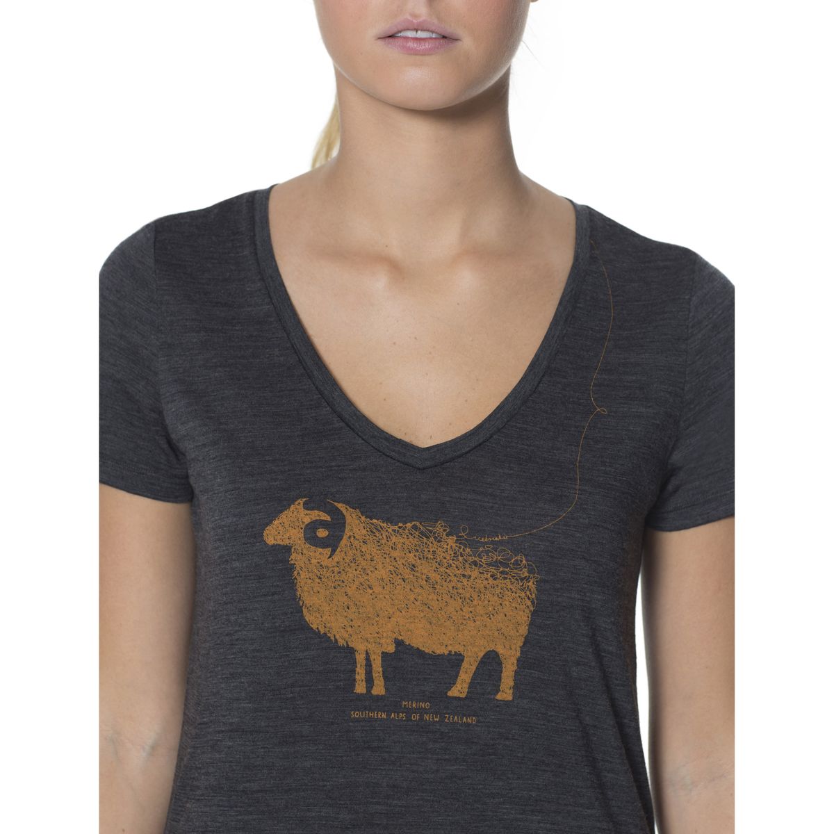 Icebreaker Tech Lite Ram V-Neck Shirt - Short-Sleeve - Women's - Clothing