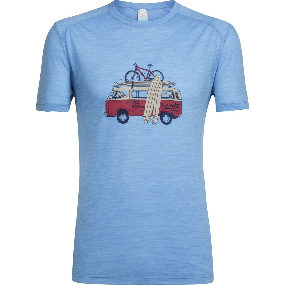 Icebreaker Sphere Van Surf Life Crewe - Men's - Clothing