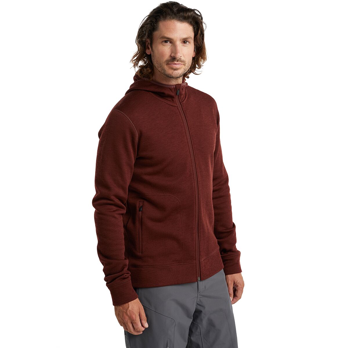 Icebreaker Elemental Long-Sleeve Zip Hooded Jacket - Men's - Clothing