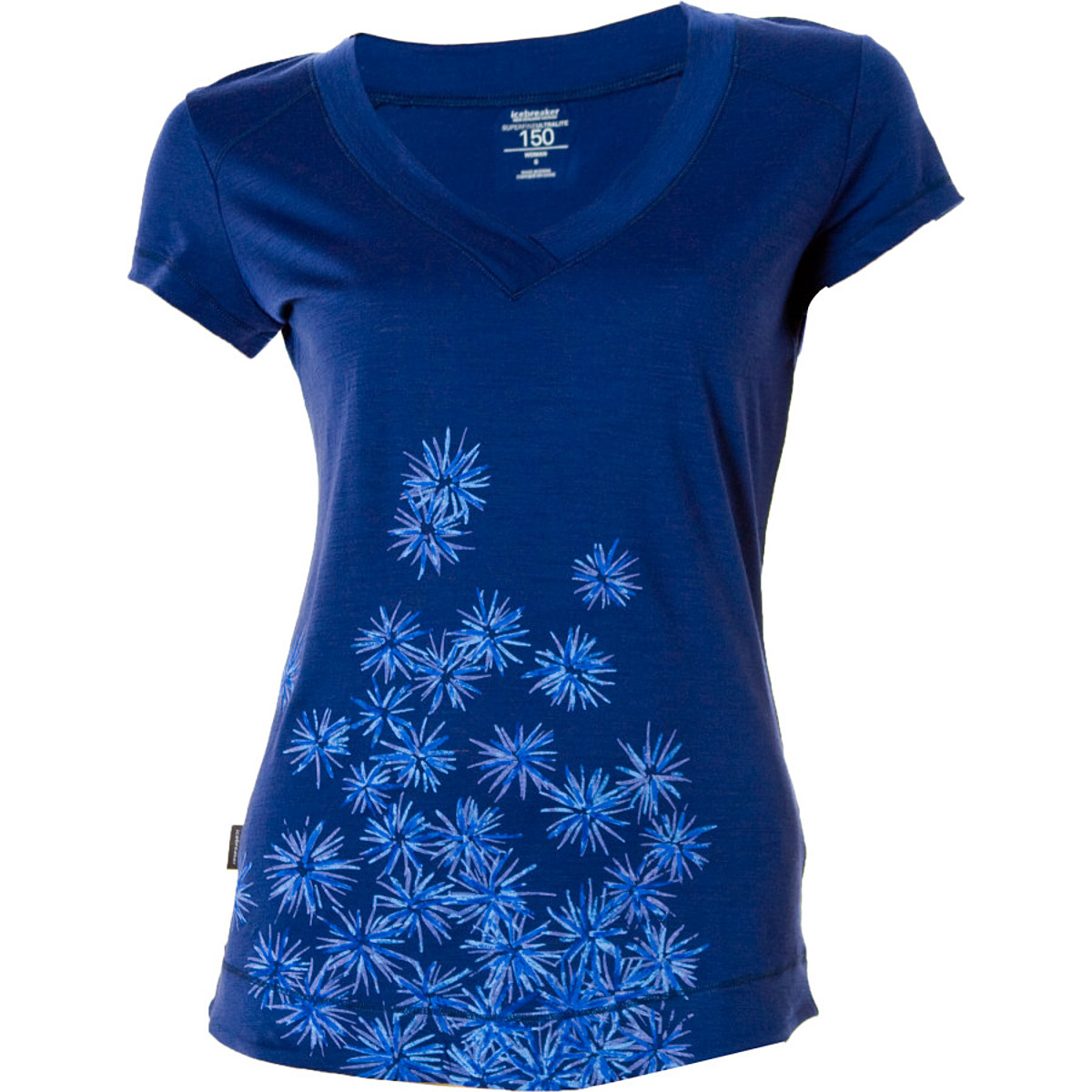 Icebreaker Superfine Meridian Scatter Top - Short-Sleeve - Women's ...