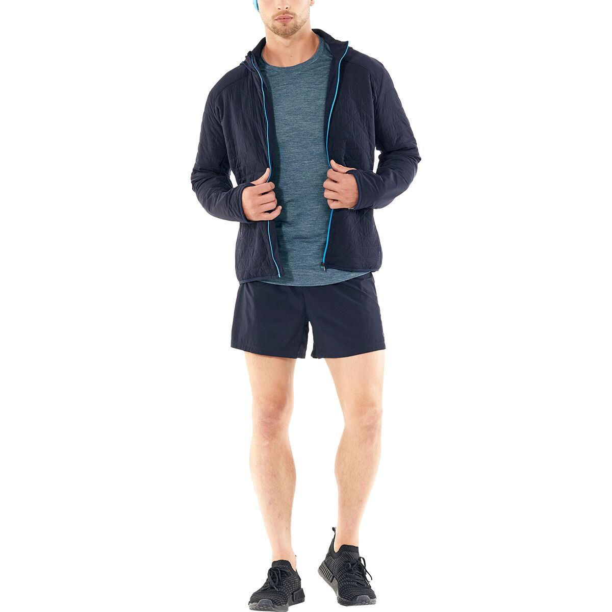 Icebreaker MerinoLoft Headwaters Hybrid Hooded Jacket - Men's - Clothing