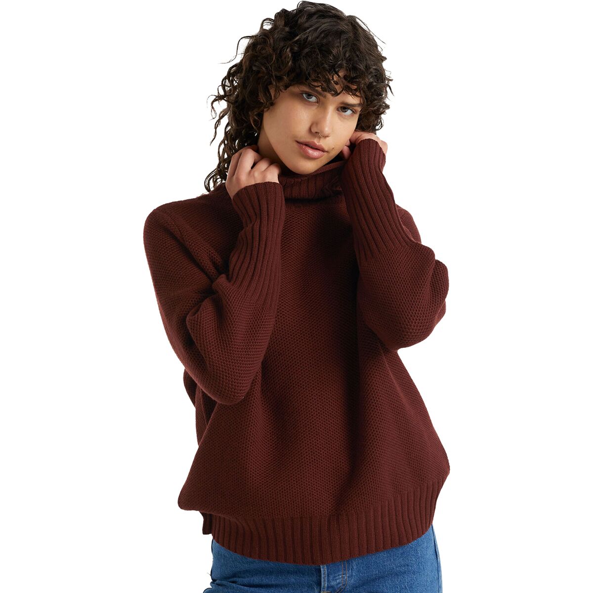 Icebreaker Seevista Funnel Neck Sweater - Women's - Clothing