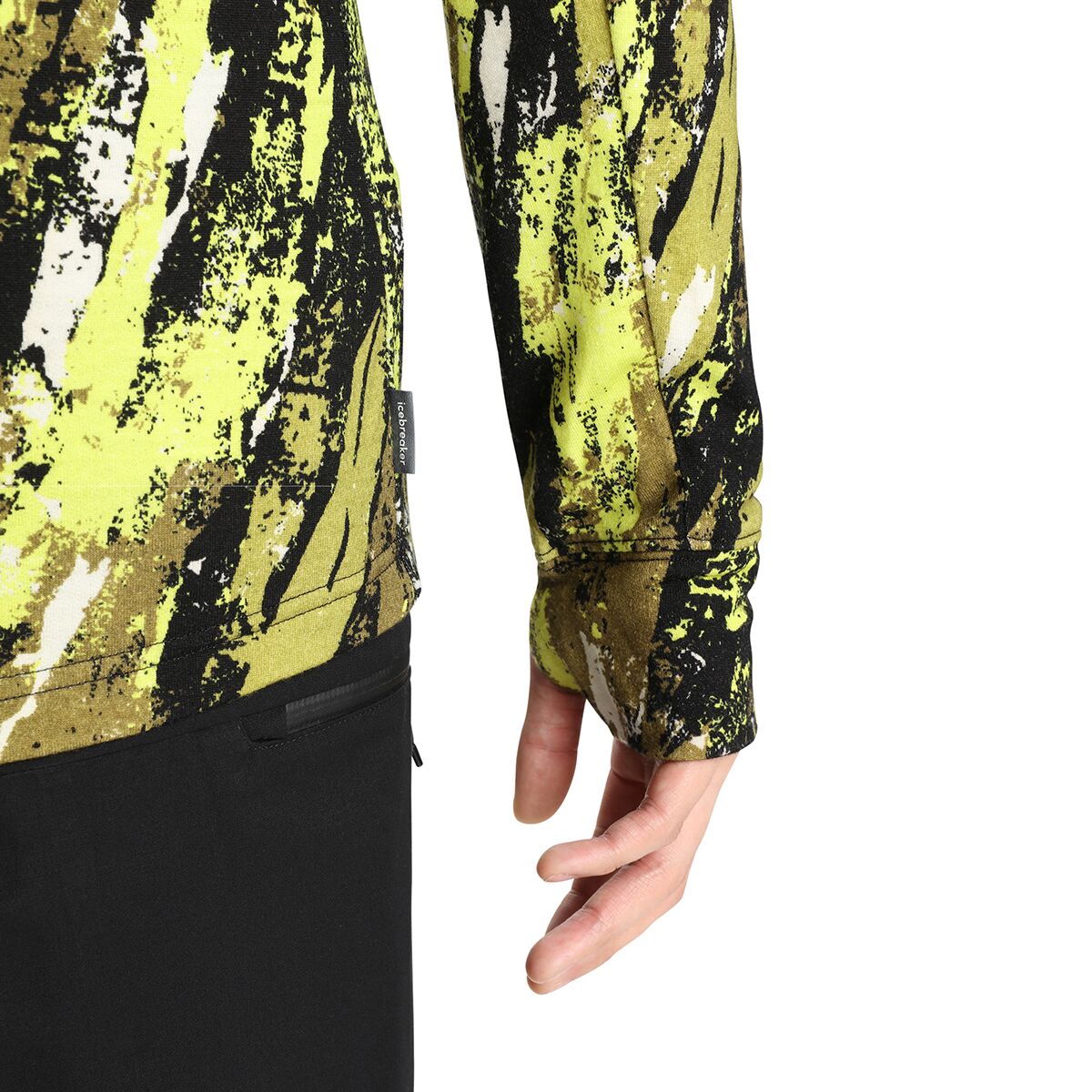 Icebreaker Quantum III Long-Sleeve Sedimentary Zip Hoodie - Men's ...