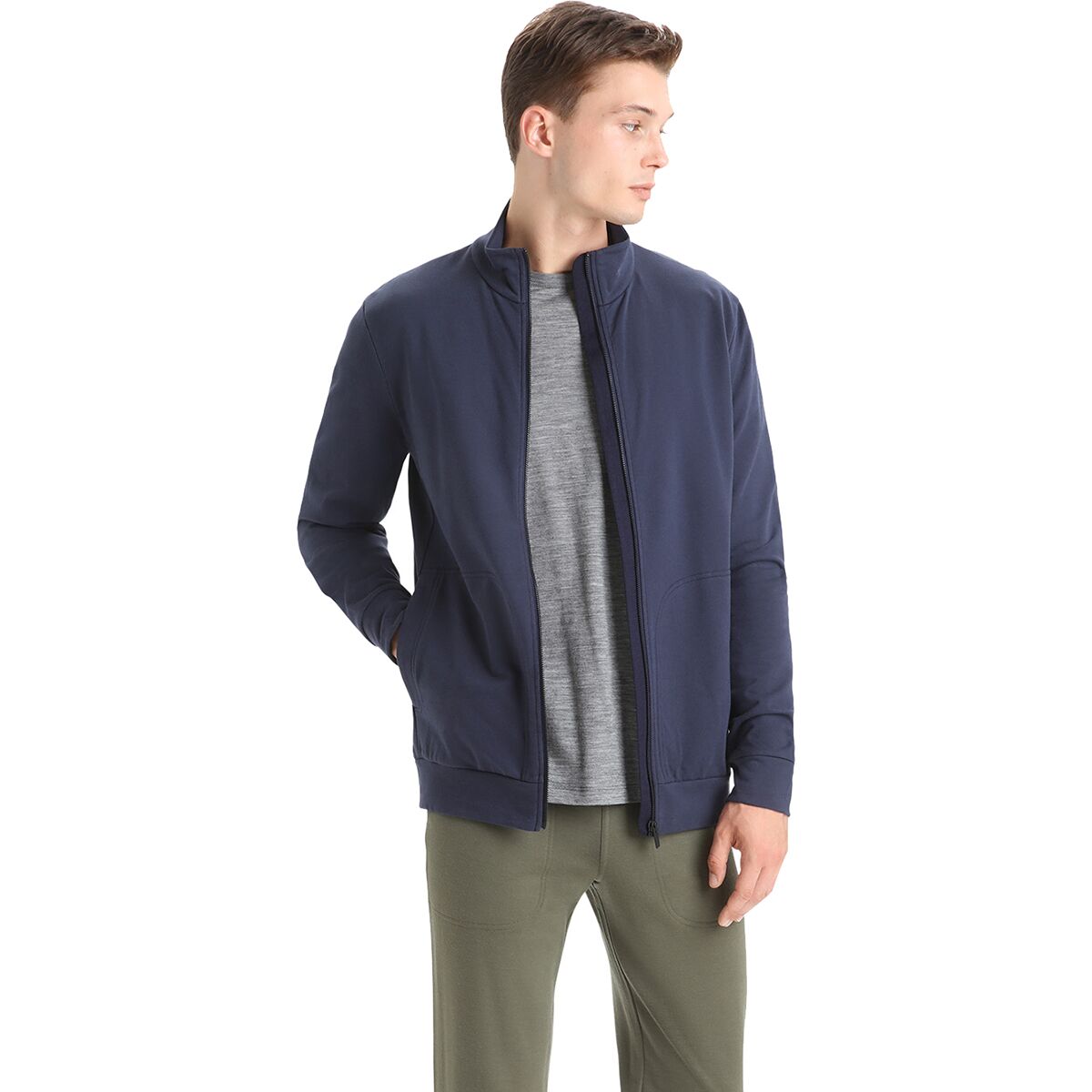 Icebreaker Central Classic Long-Sleeve Zip - Men's - Clothing