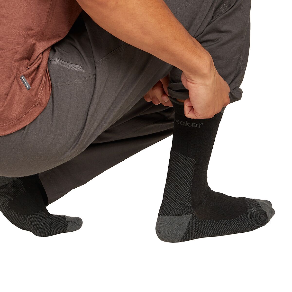 Icebreaker Merino Hike+ Ultralight Crew Sock - Men's - Accessories