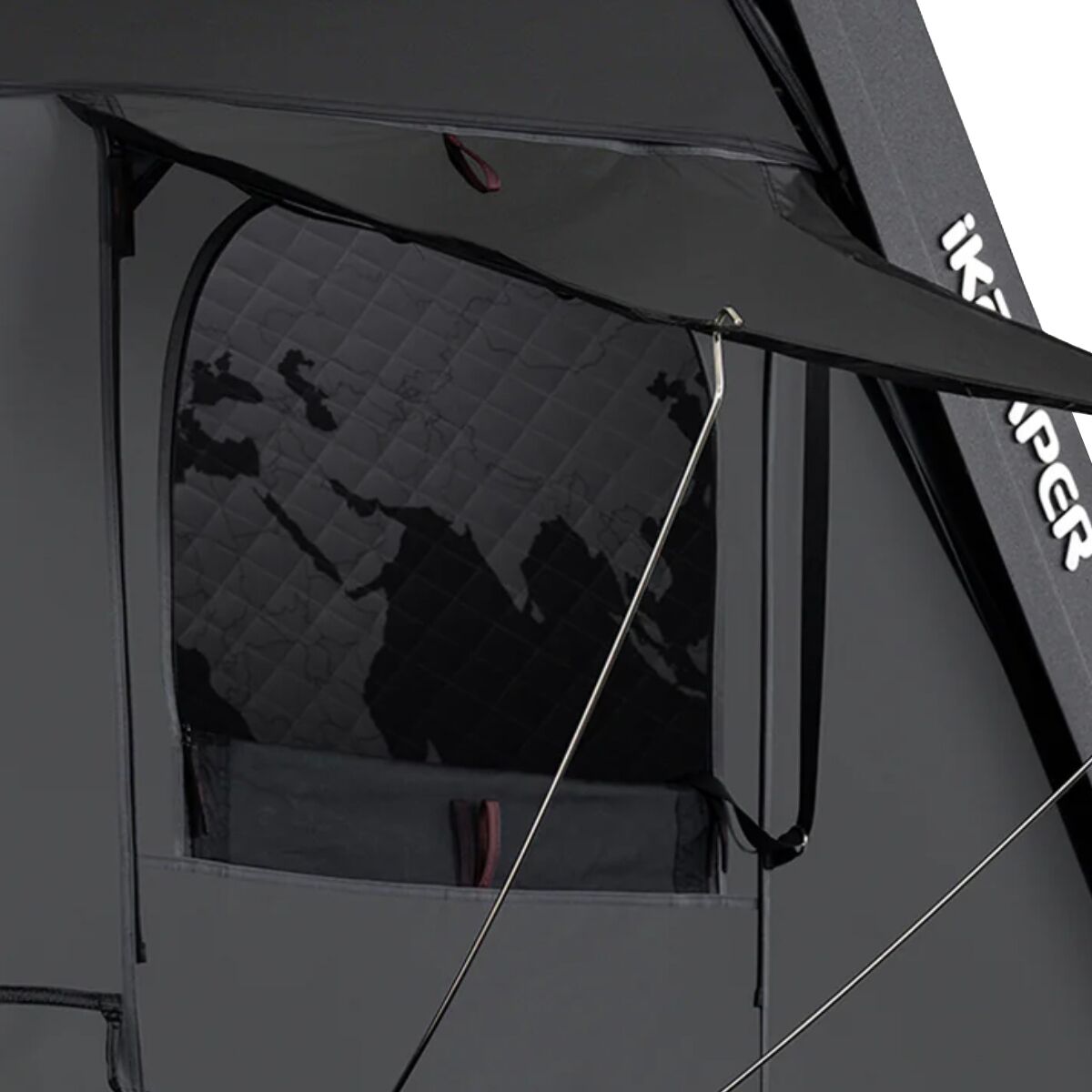 iKamper Skycamp DLX Mini Rooftop Tent: 2-Person 4-Season - Hike & Camp
