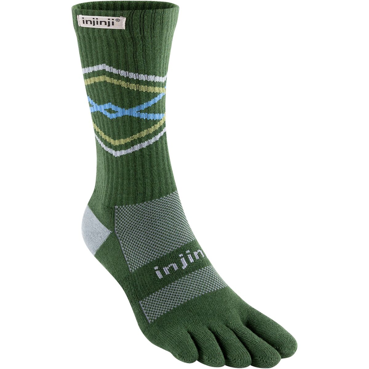 Injinji Trail Midweight Crew CoolMax Sock - Clothing
