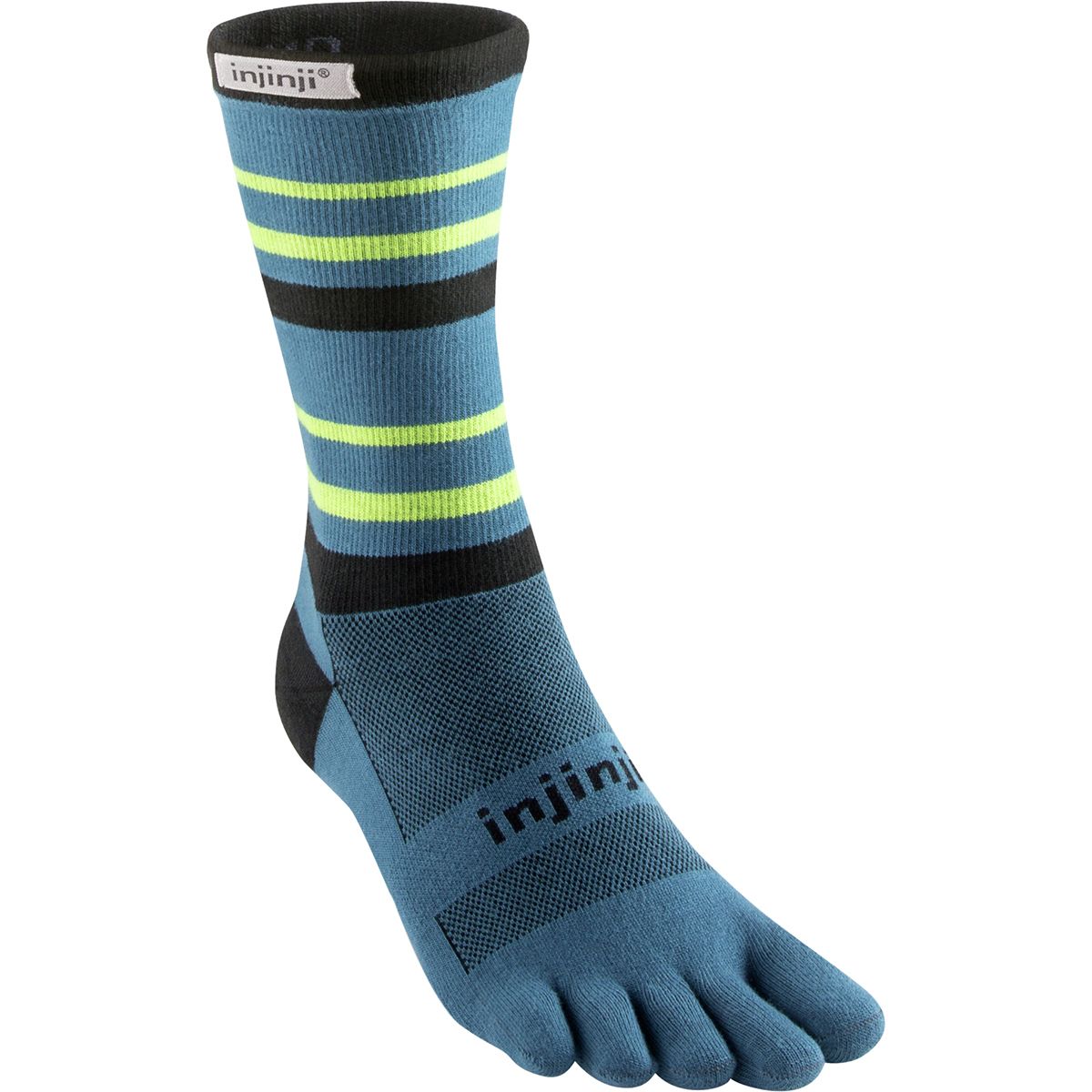 Injinji Run Lightweight Coolmax Crew Socks - Clothing