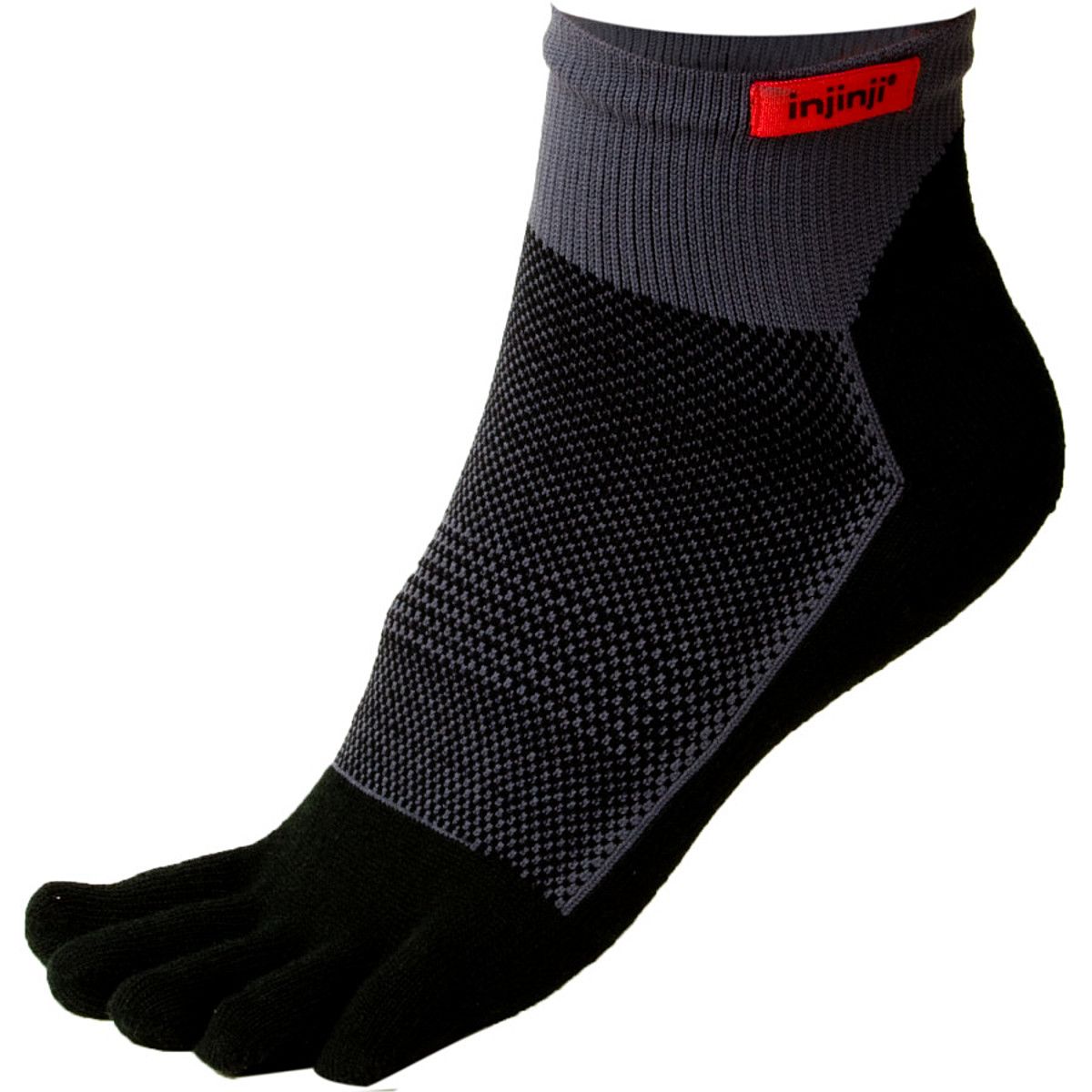 Injinji Performance Midweight Mini-Crew Toe Sock - Clothing