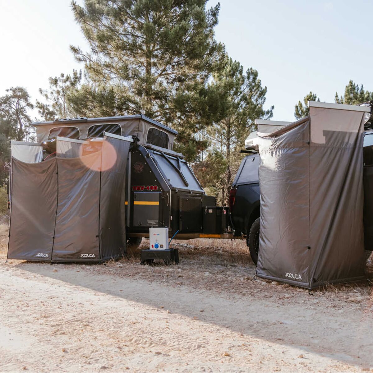 Joolca Ensuite Mounted Double - Ski