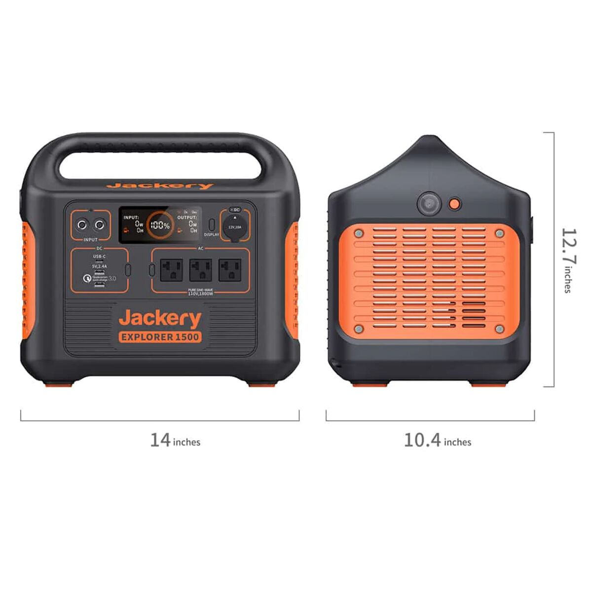 Jackery Inc Explorer 1500 Portable Power Station - Hike & Camp