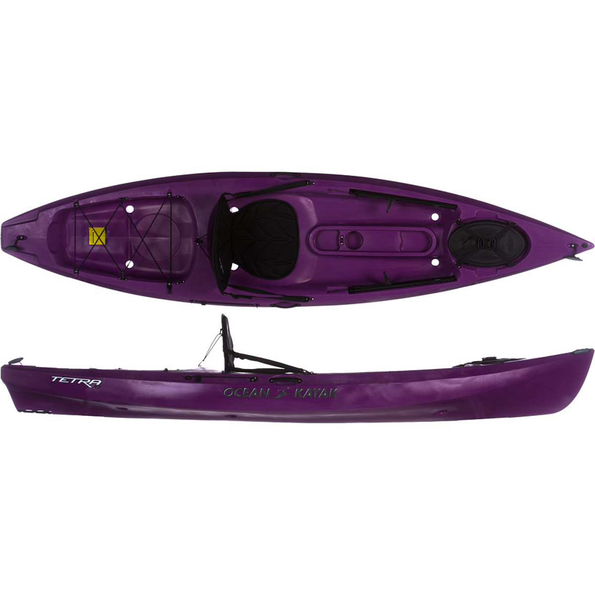 Ocean Kayak Tetra 10 Kayak: Sit-On-Top - Paddle