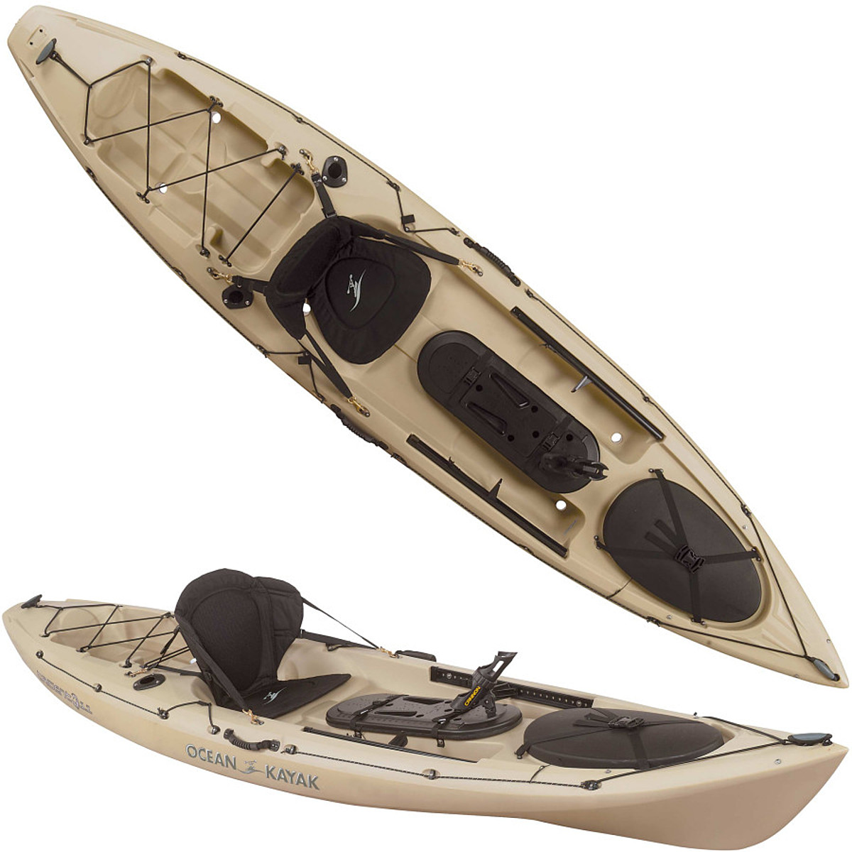 Ocean Kayak Trident 11 Angler Kayak - Sit-On-Top - 2013 Model - Paddle