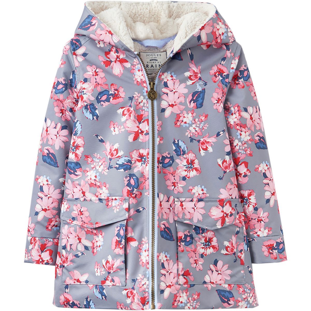 Joules Raindrop Jacket - Girls' - Kids