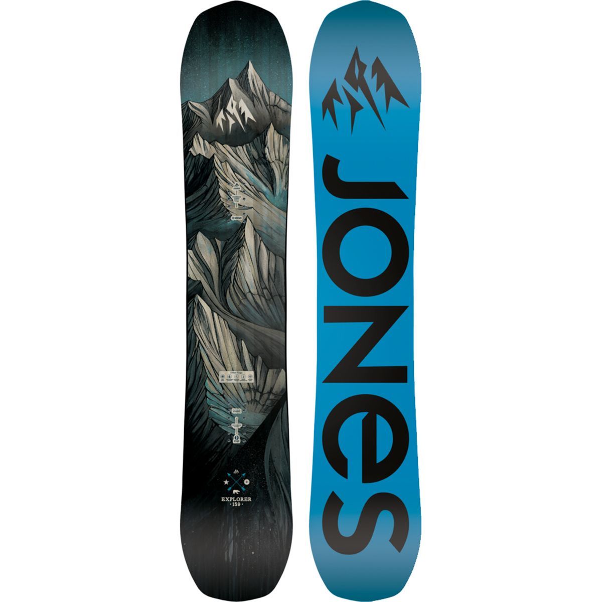 Jones Snowboards Explorer Snowboard - Wide - Snowboard