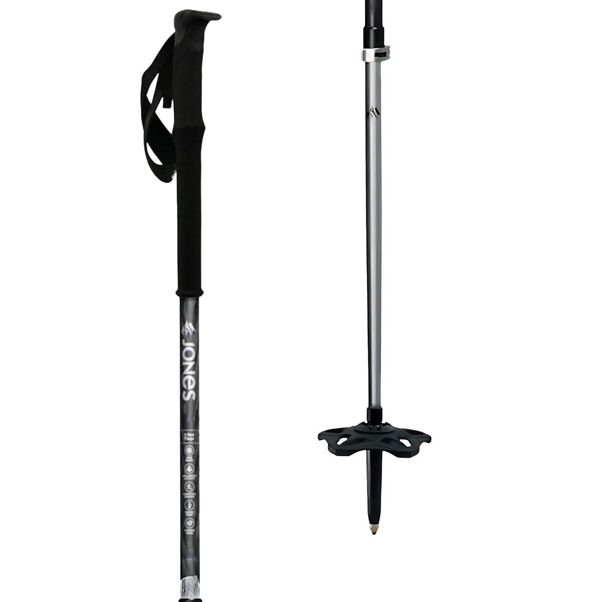 Jones Snowboards Adjustable Poles | Backcountry.com