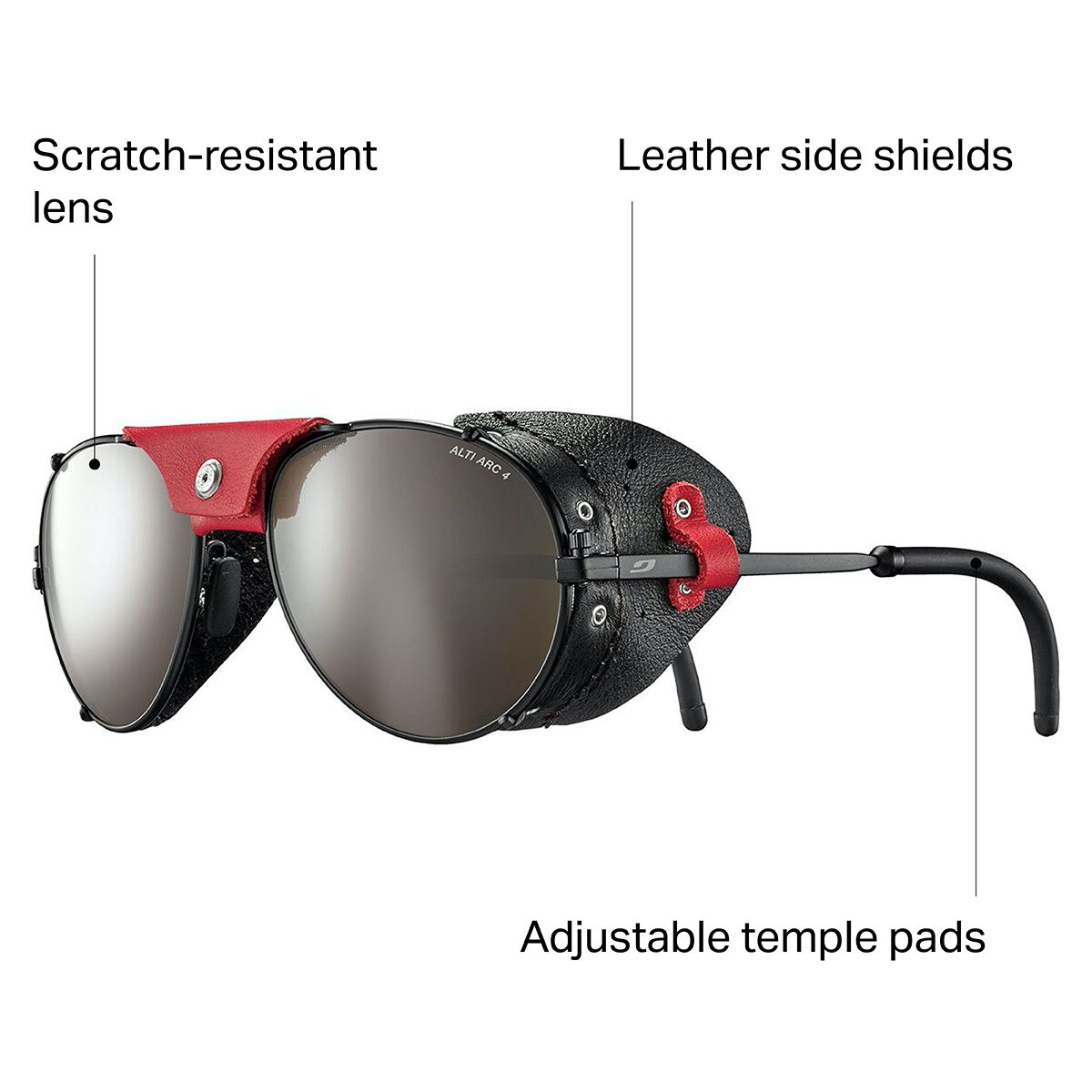 Julbo Cham Alti Arc 4 Glass Sunglasses - Accessories