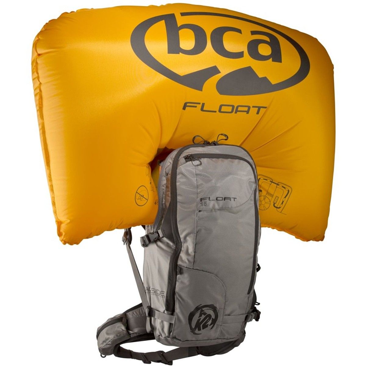 K2 Backside Float 15 Airbag Backpack - 915cu in