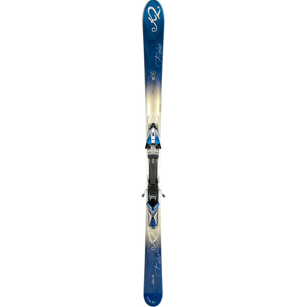 K2 T Nine Lotta Luv Alpine Ski w/ Marker M1 11 TC Binding - Ski