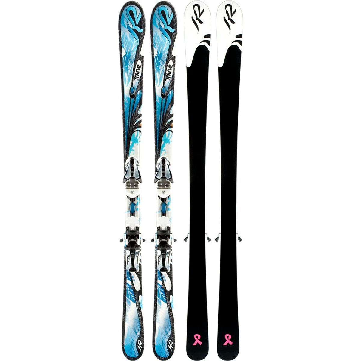 K2 T Nine Tru Luv Ski w/ Marker ERP 10.0 Q Binding - Women's - Ski
