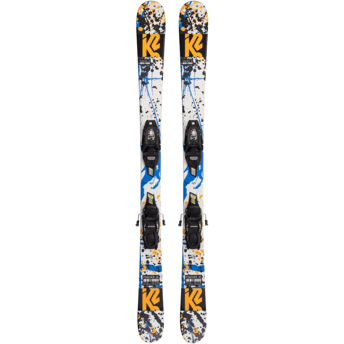 K2 Poacher Jr Ski + FDT 4.5 Binding - 2022 - Kids' - Kids