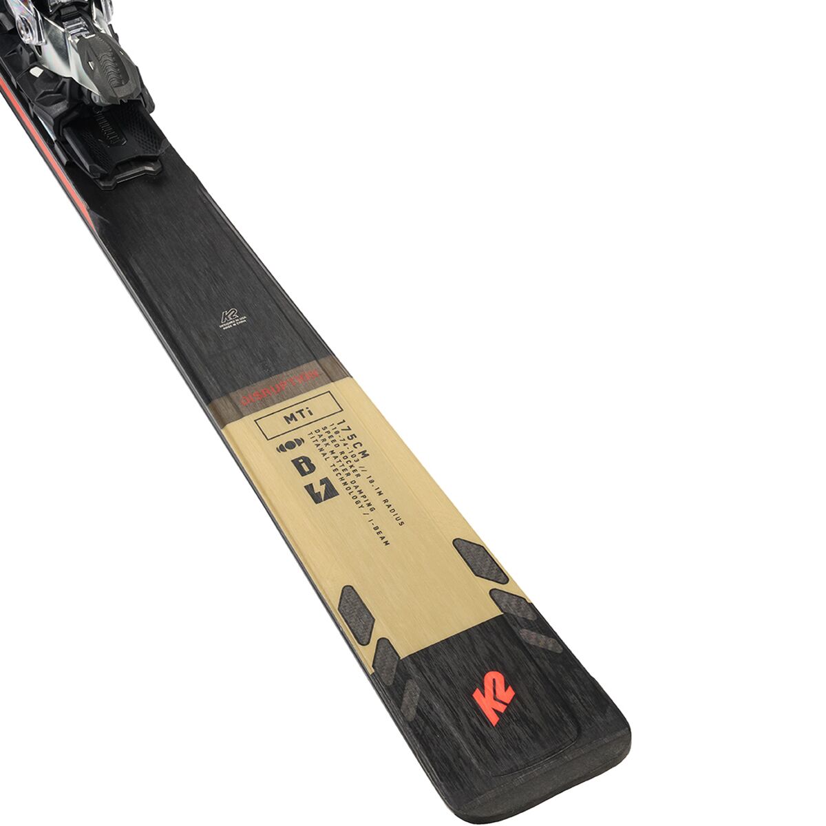 K2 Disruption MTI Ski + MXCELL 12 Quikclik Binding - 2023 - Ski