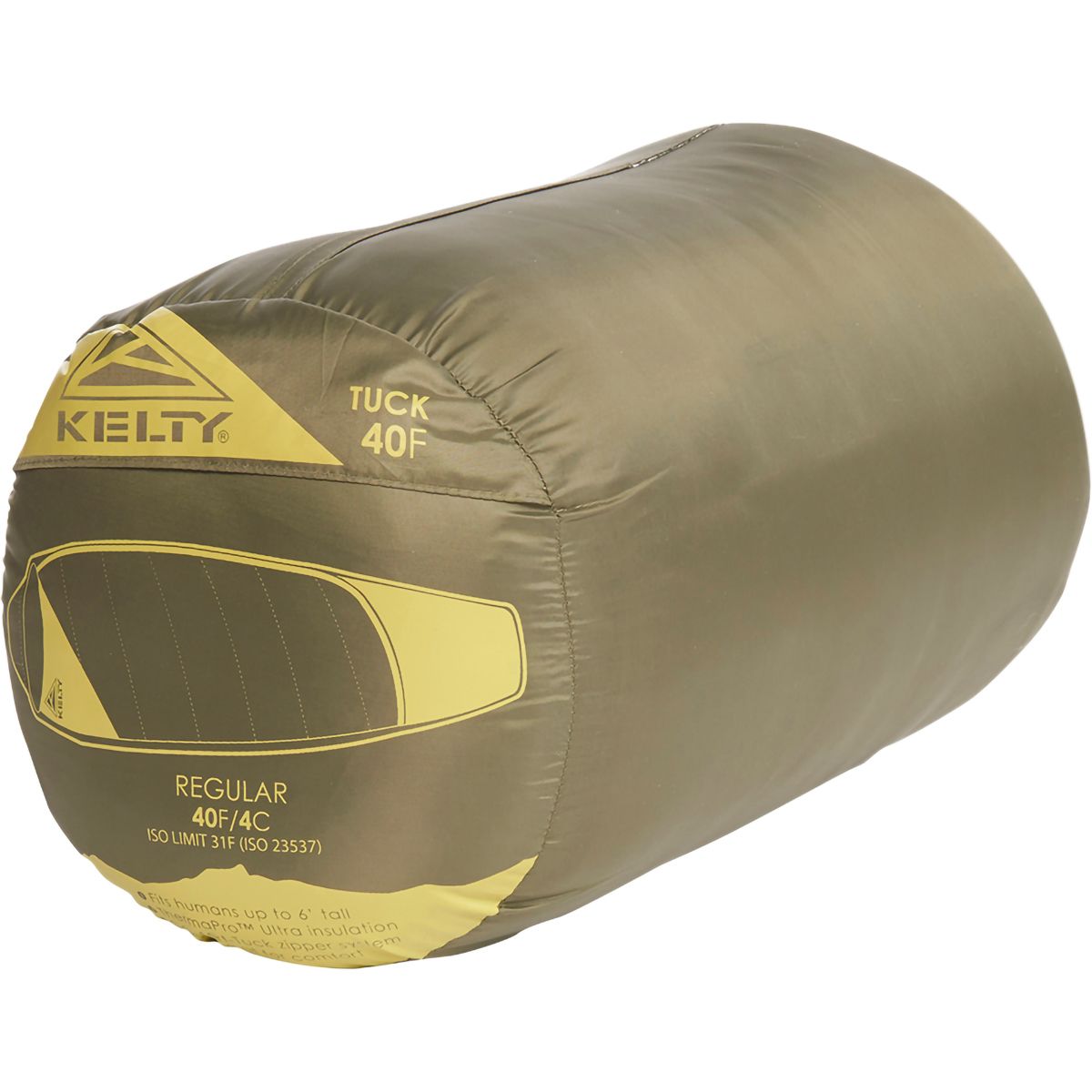 Kelty Tuck Sleeping Bag: 40F Synthetic - Hike & Camp