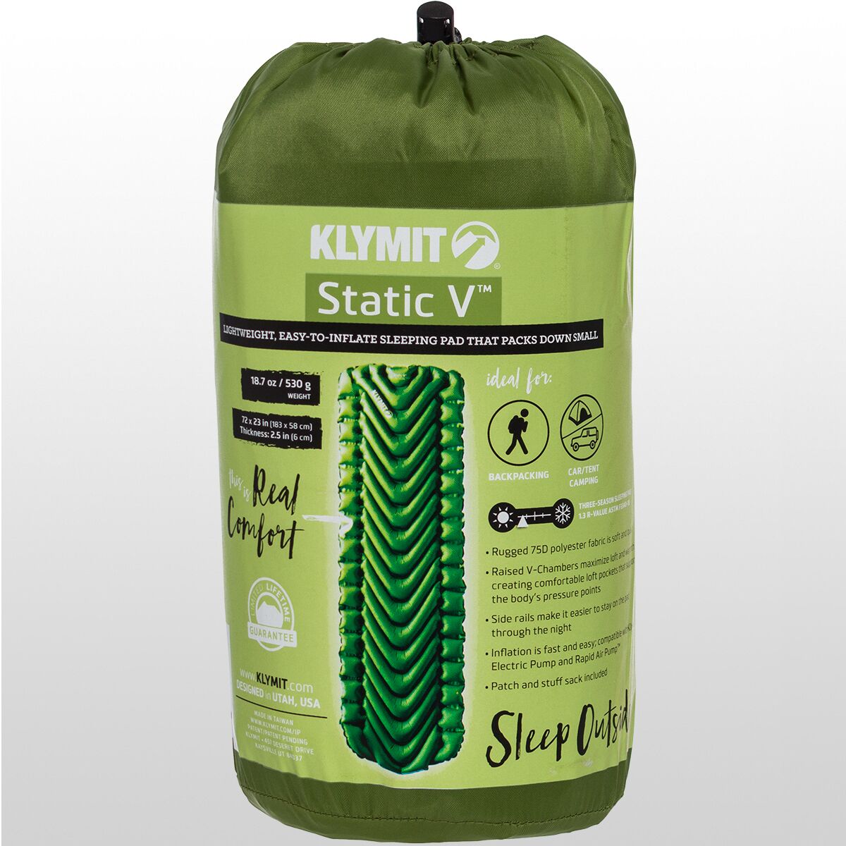 Klymit Static V Sleeping Pad - Hike & Camp