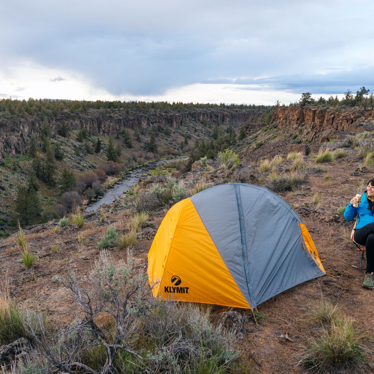 Klymit Maxfield Tent: 1-Person 3-Season - Hike & Camp