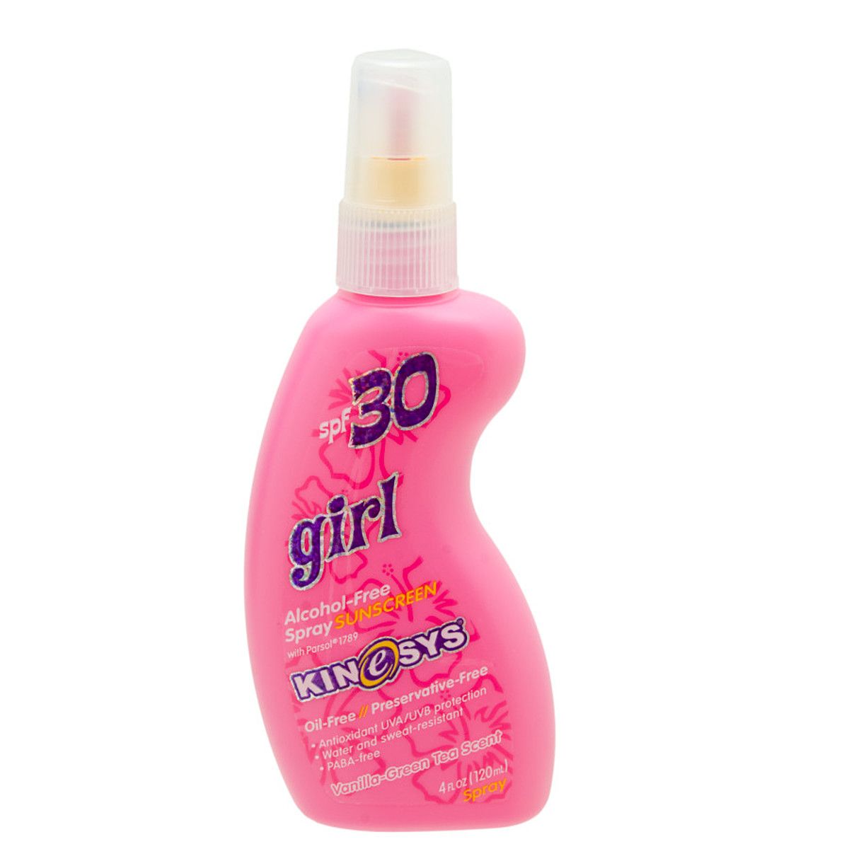 Kinesys SPF 30 Green Tea Vanilla Alcohol-Free Spray Sunscreen 4oz ...