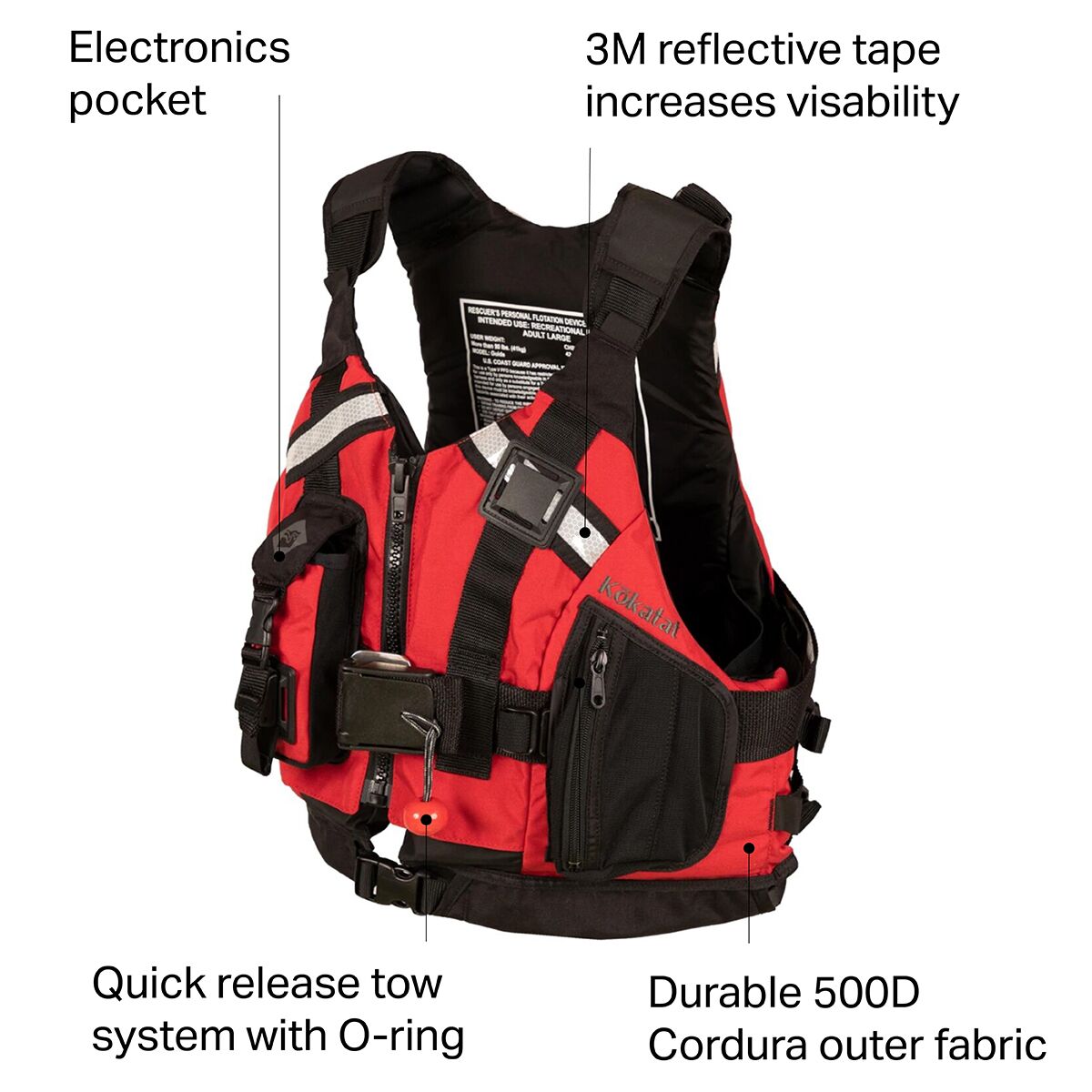 Kokatat Guide Rescue PFD - Paddle