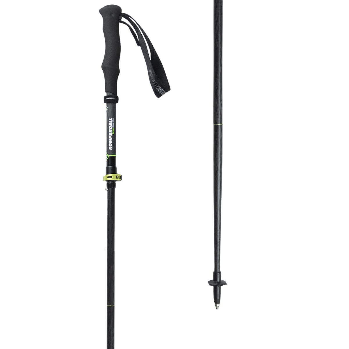 Komperdell Carbon CROSSSTICK VARIO COMPACT Folding Trekking Pole - Hike ...