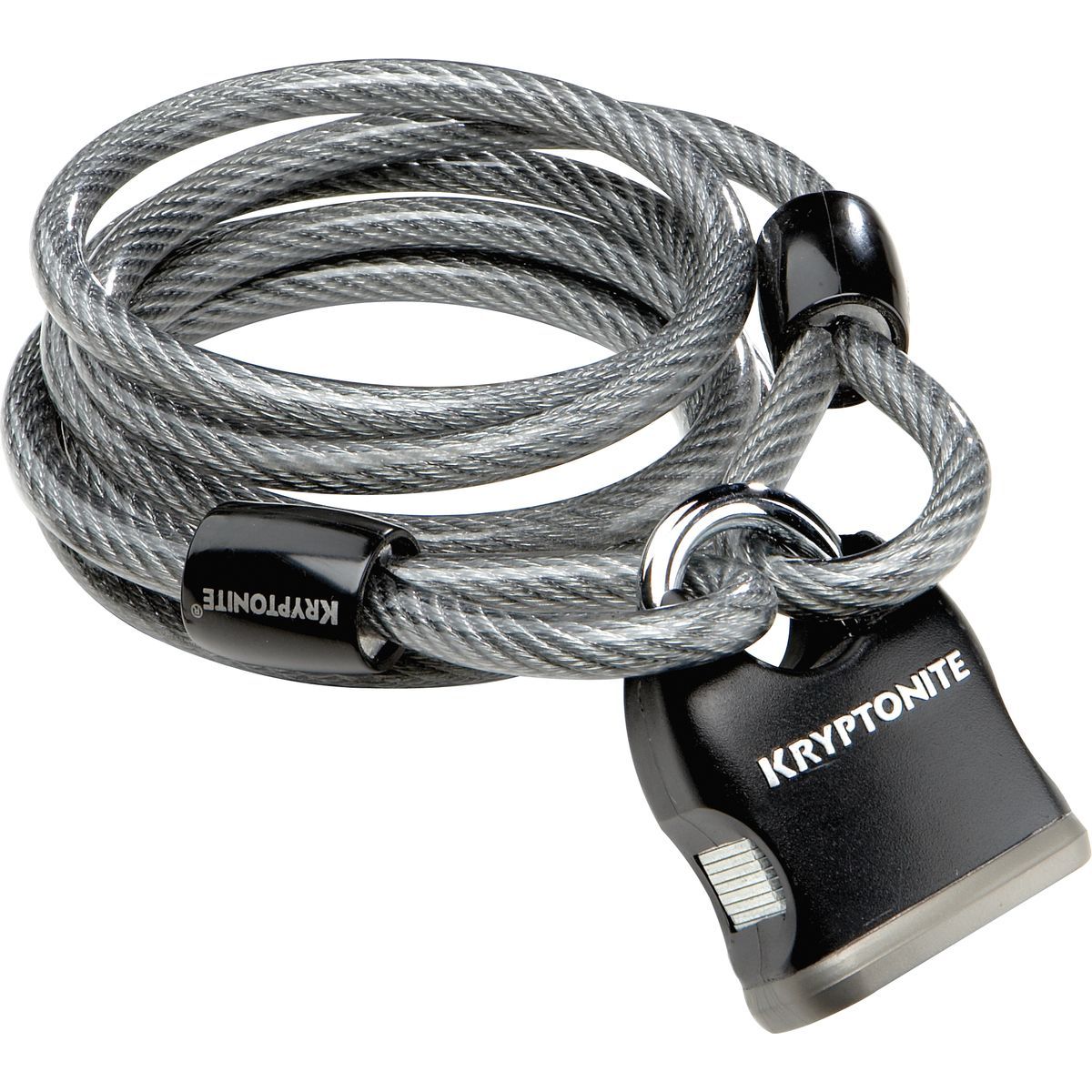 Kryptonite KryptoFlex 818 Looped Cable & Key Padlock - Bike