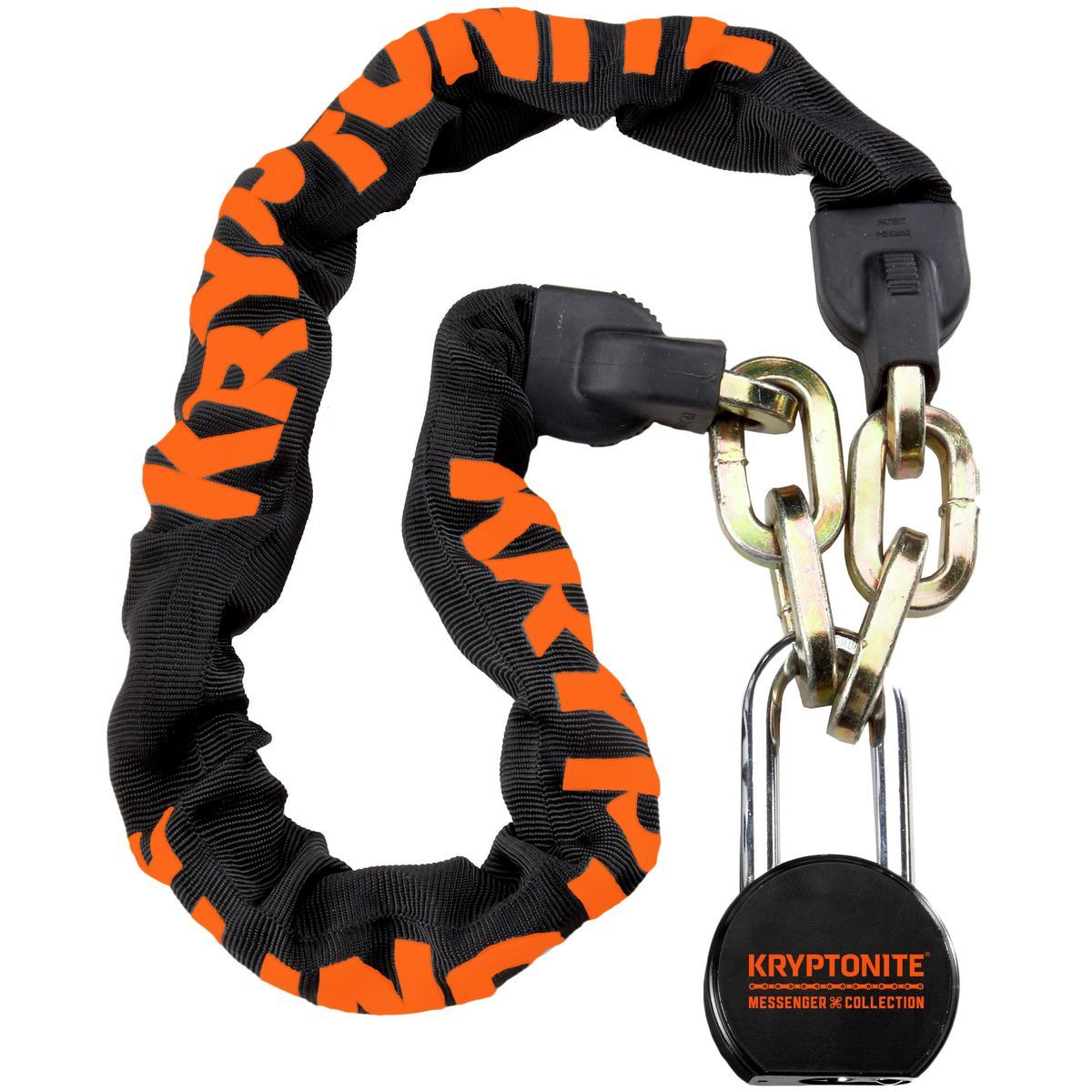 Kryptonite Messenger Chain with Moly Padlock - Bike