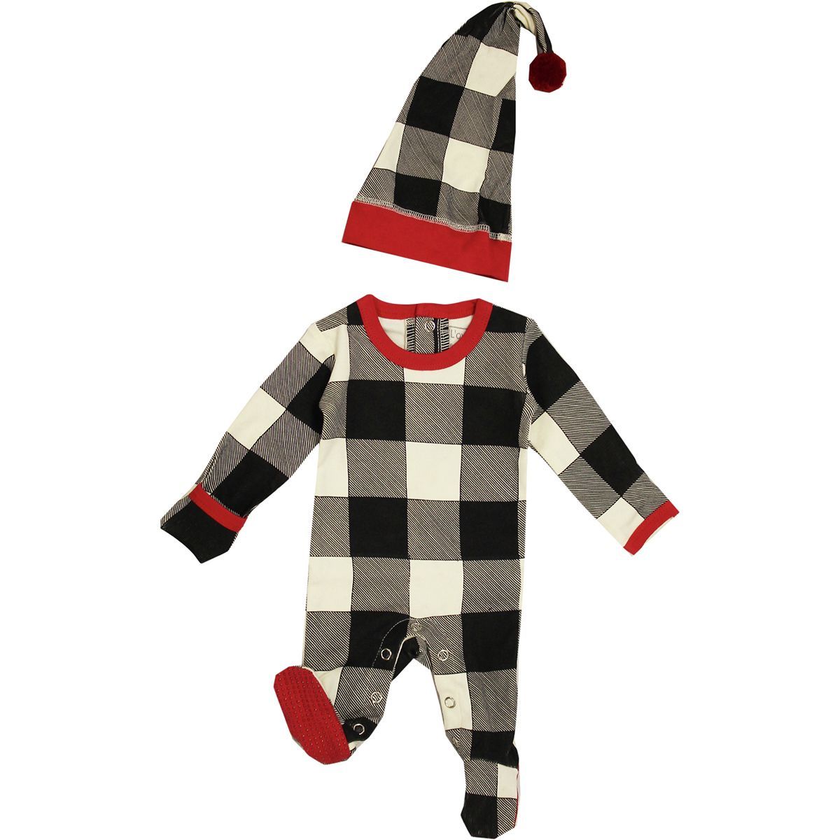 L'oved Baby Holiday Overall and Cap Set - Infants' - Kids