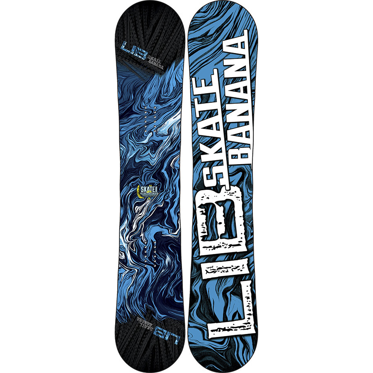 Lib Technologies Skate Banana BTX Snowboard - Assorted Bananas - Wide ...