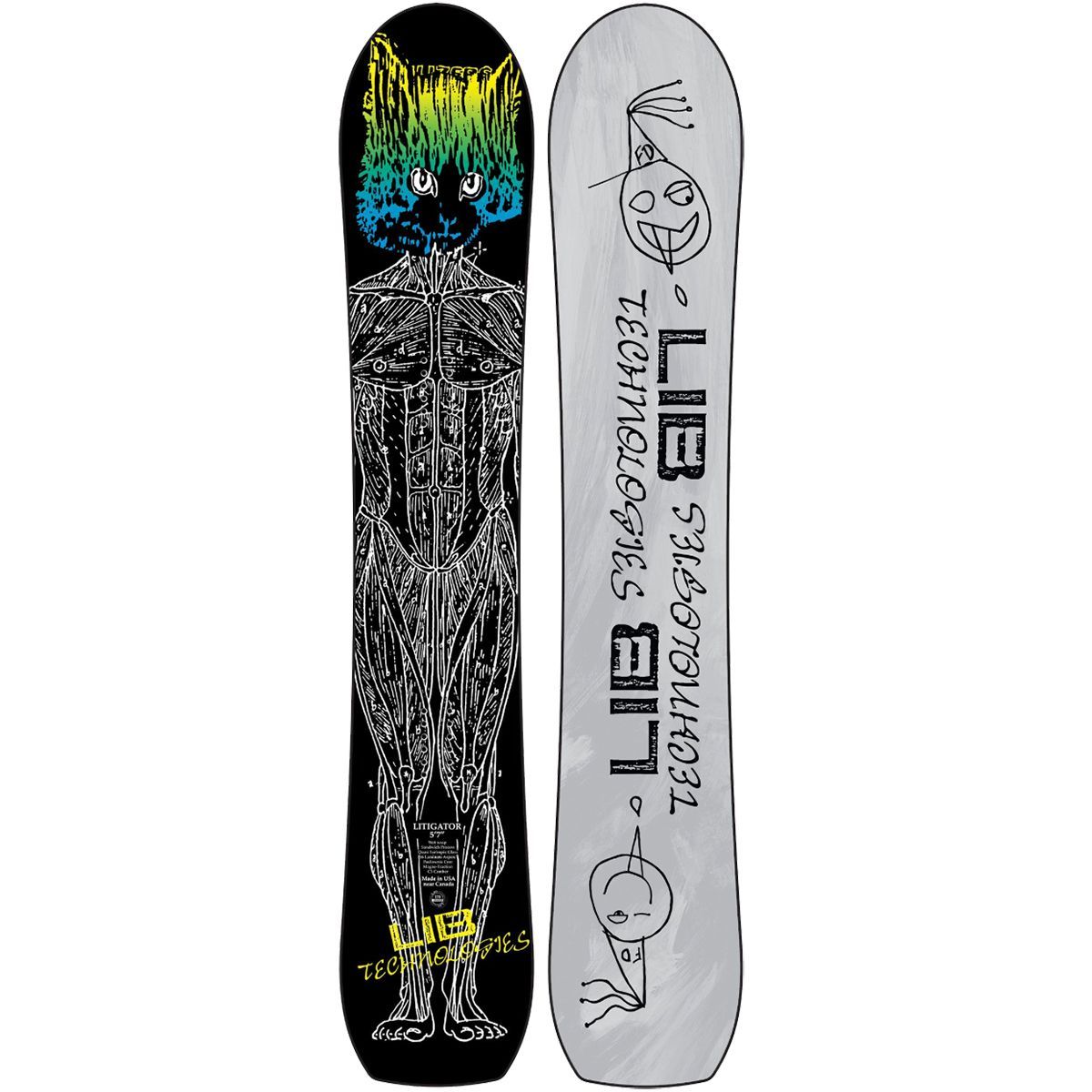 Lib Technologies Litigator Snowboard - Snowboard