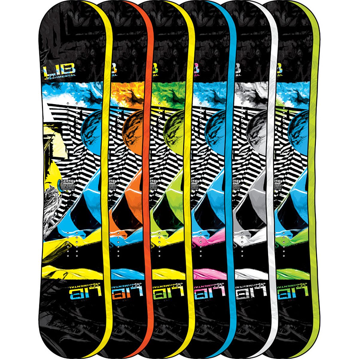 Lib Technologies Skate Banana BTX Snowboard - Assorted Bananas - Snowboard