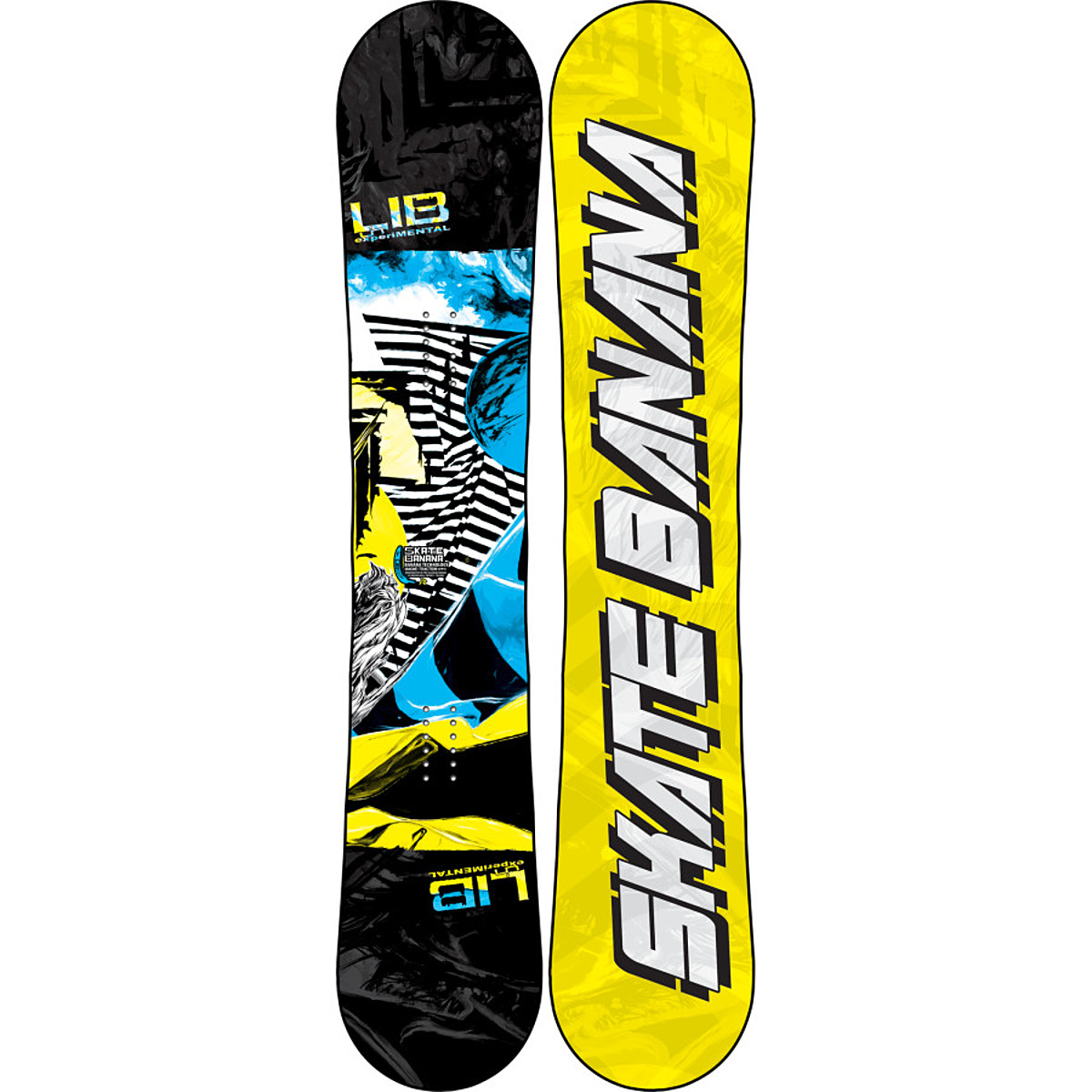 Lib Technologies Skate Banana BTX Snowboard - Assorted Bananas - Snowboard