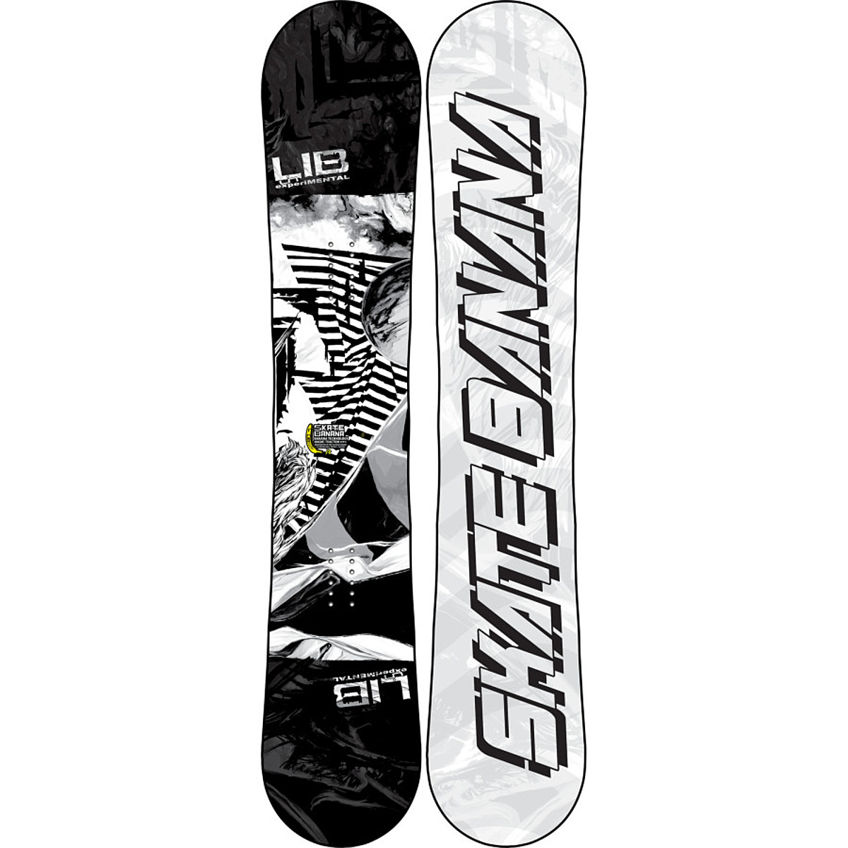 Lib Technologies Skate Banana BTX Snowboard - Assorted Bananas - Snowboard