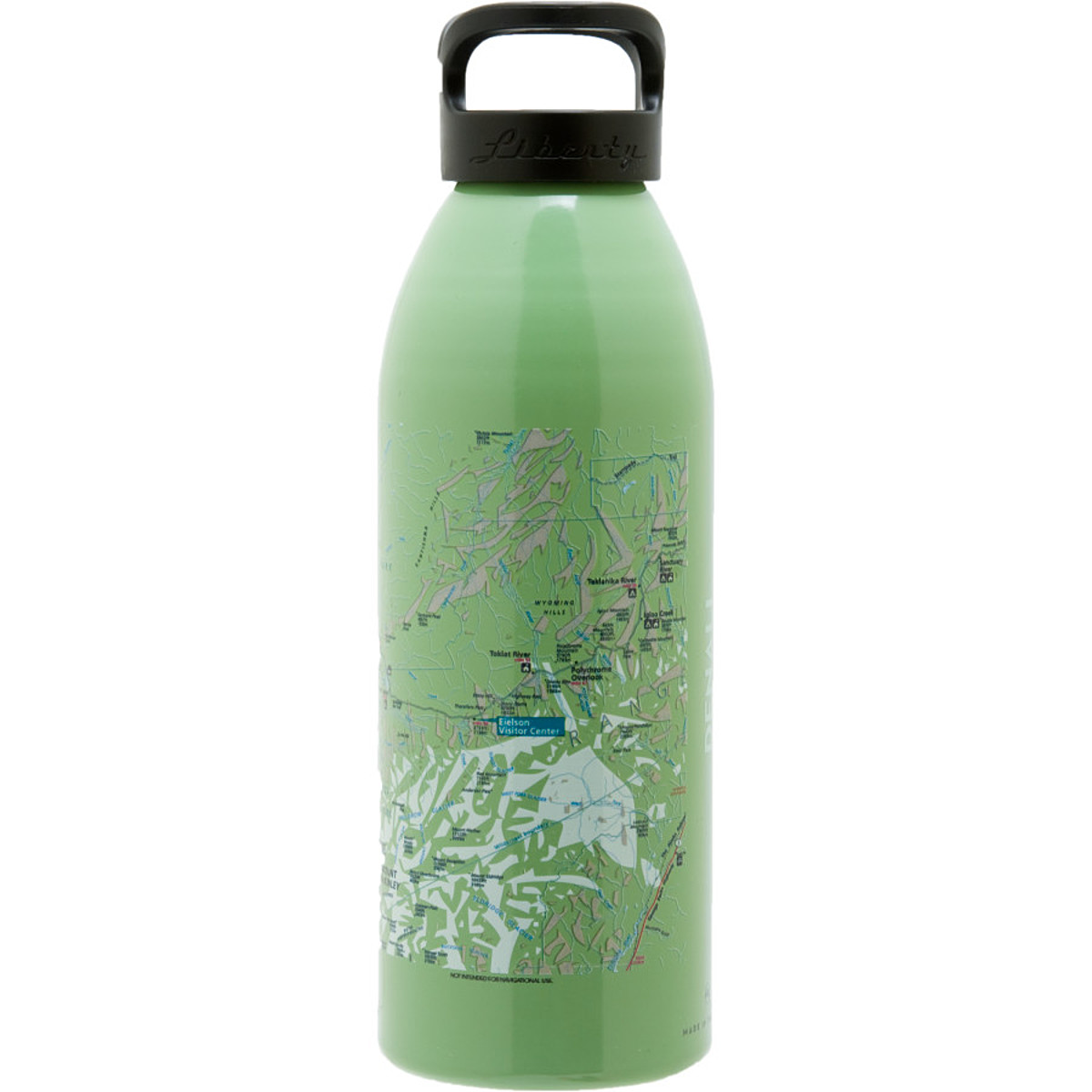 Liberty Bottle Works Topo Water Bottle - 32oz - Hike & Camp