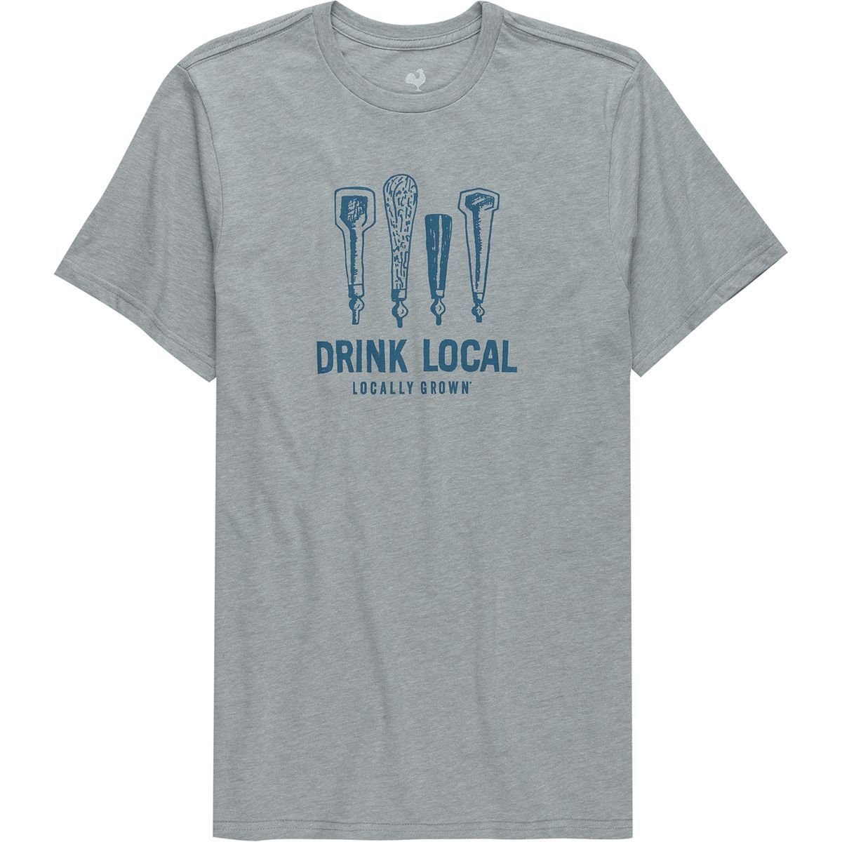 Locally Grown Drink Local Beer Taps T-Shirt - Men's - Clothing
