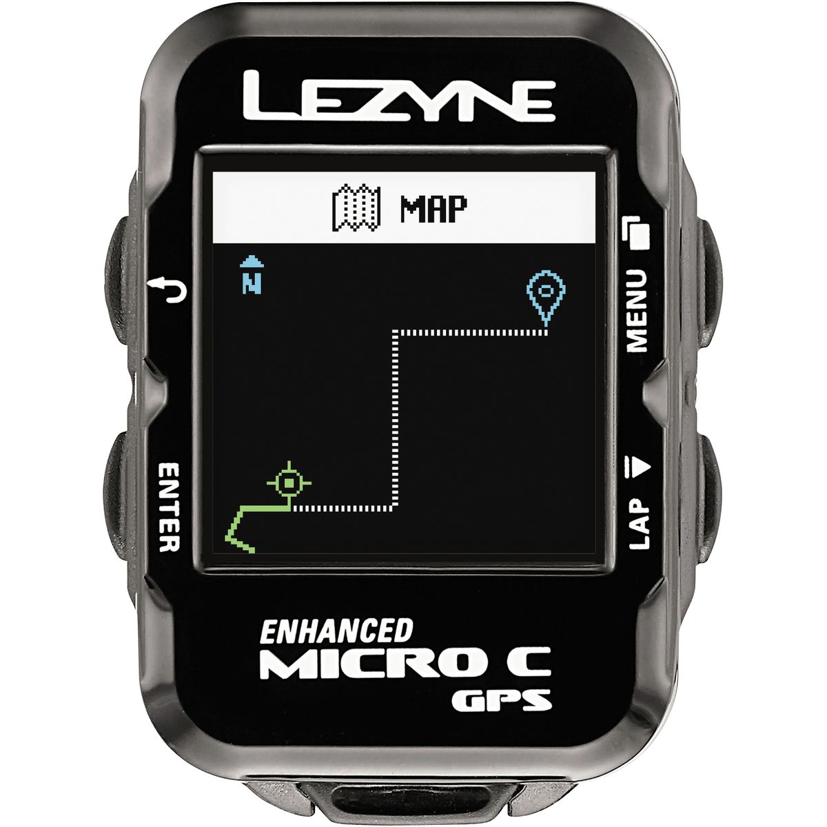 Lezyne Micro Color GPS HR Loaded Bike Computer - Bike