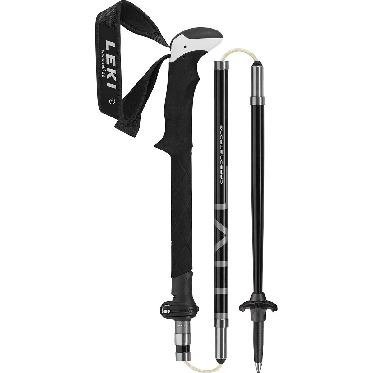 LEKI Micro Vario Carbon Max Trekking Poles - Hike & Camp