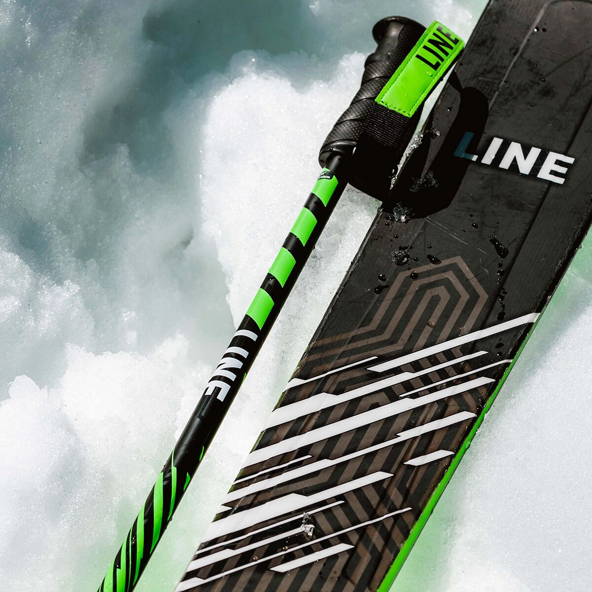 Line Grip Stick Poles - Ski