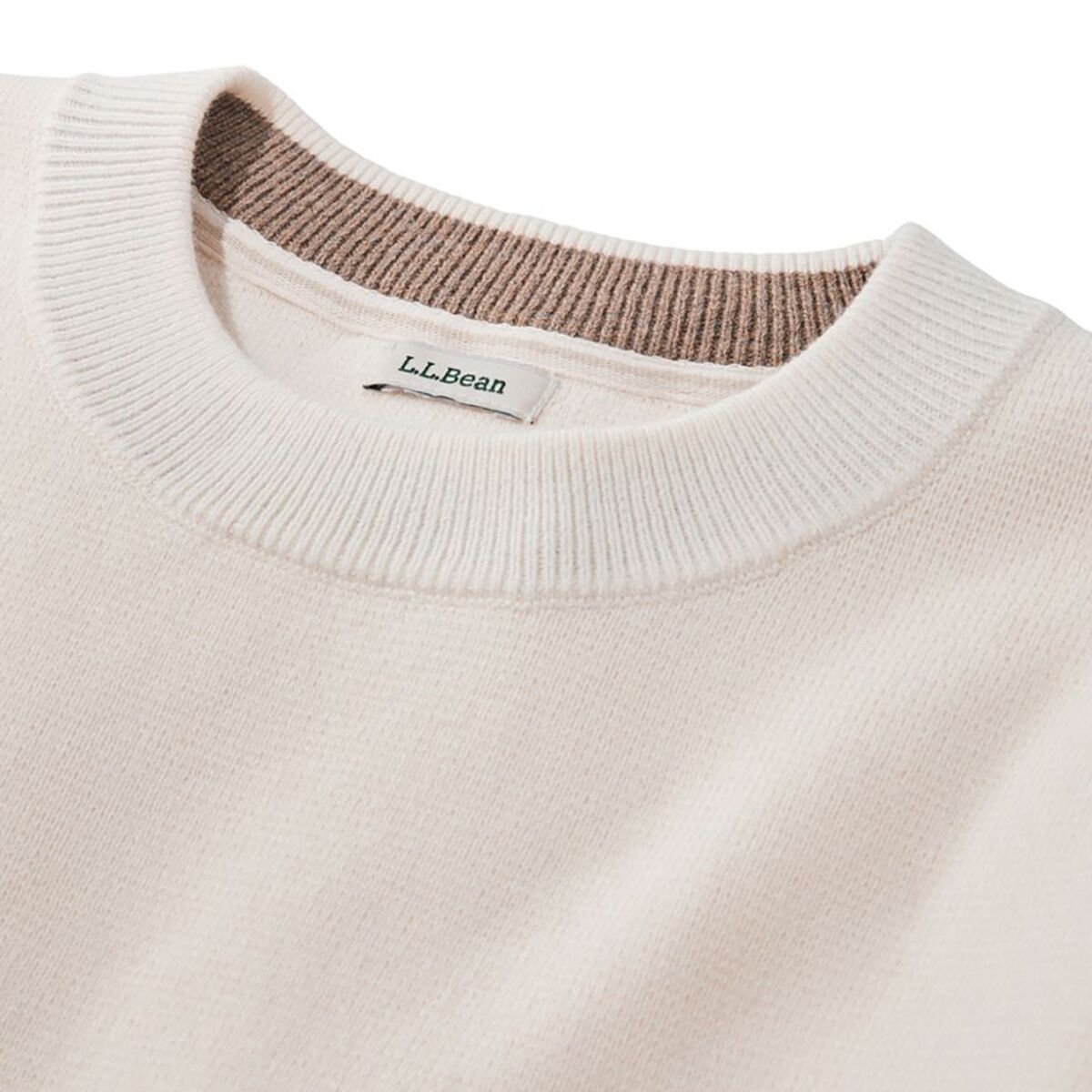 L.L.Bean Wicked Soft Cotton/Cashmere Reg Crewneck Sweater - Women's ...