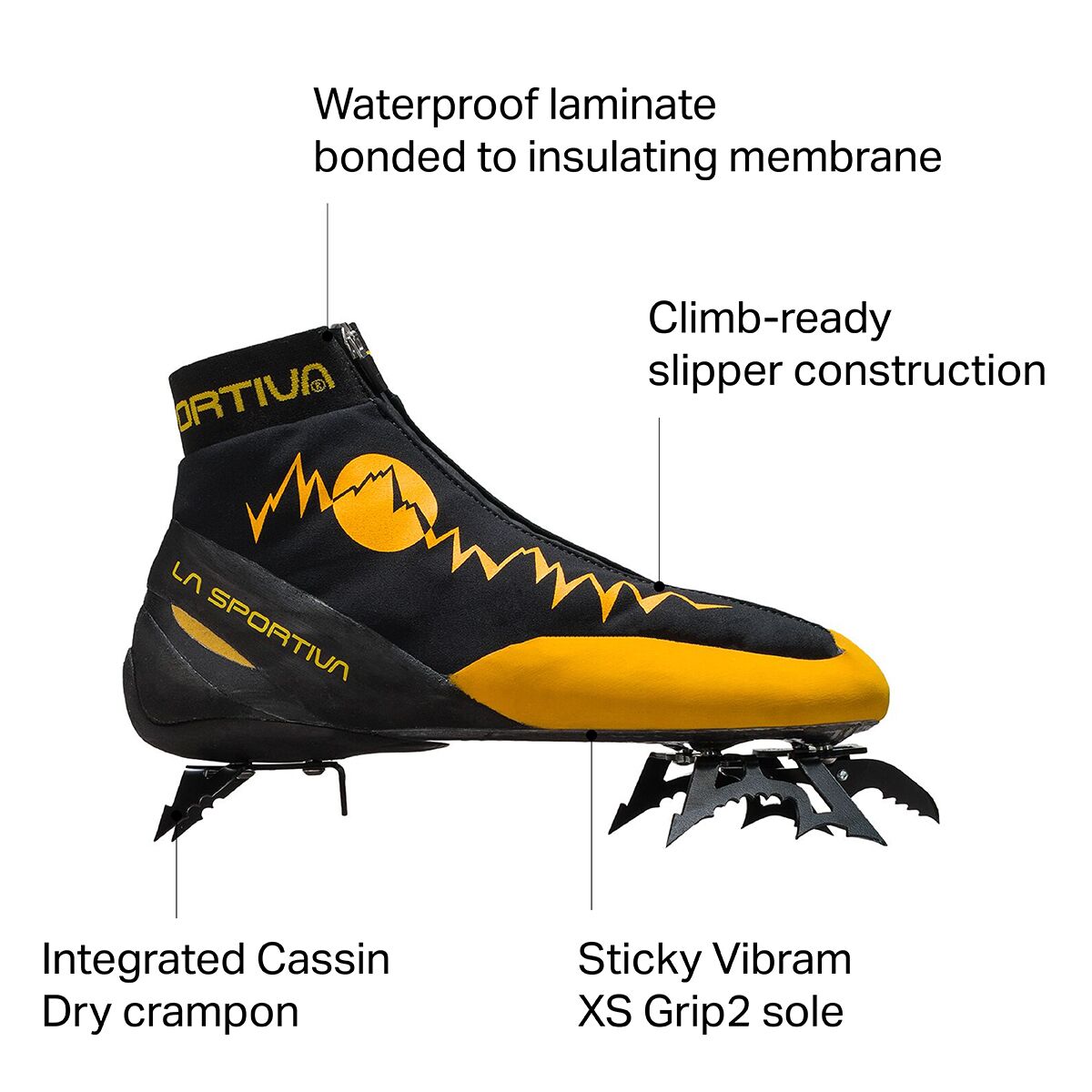La Sportiva Mega Ice Evo Mountaineering Boot - Men's - Footwear