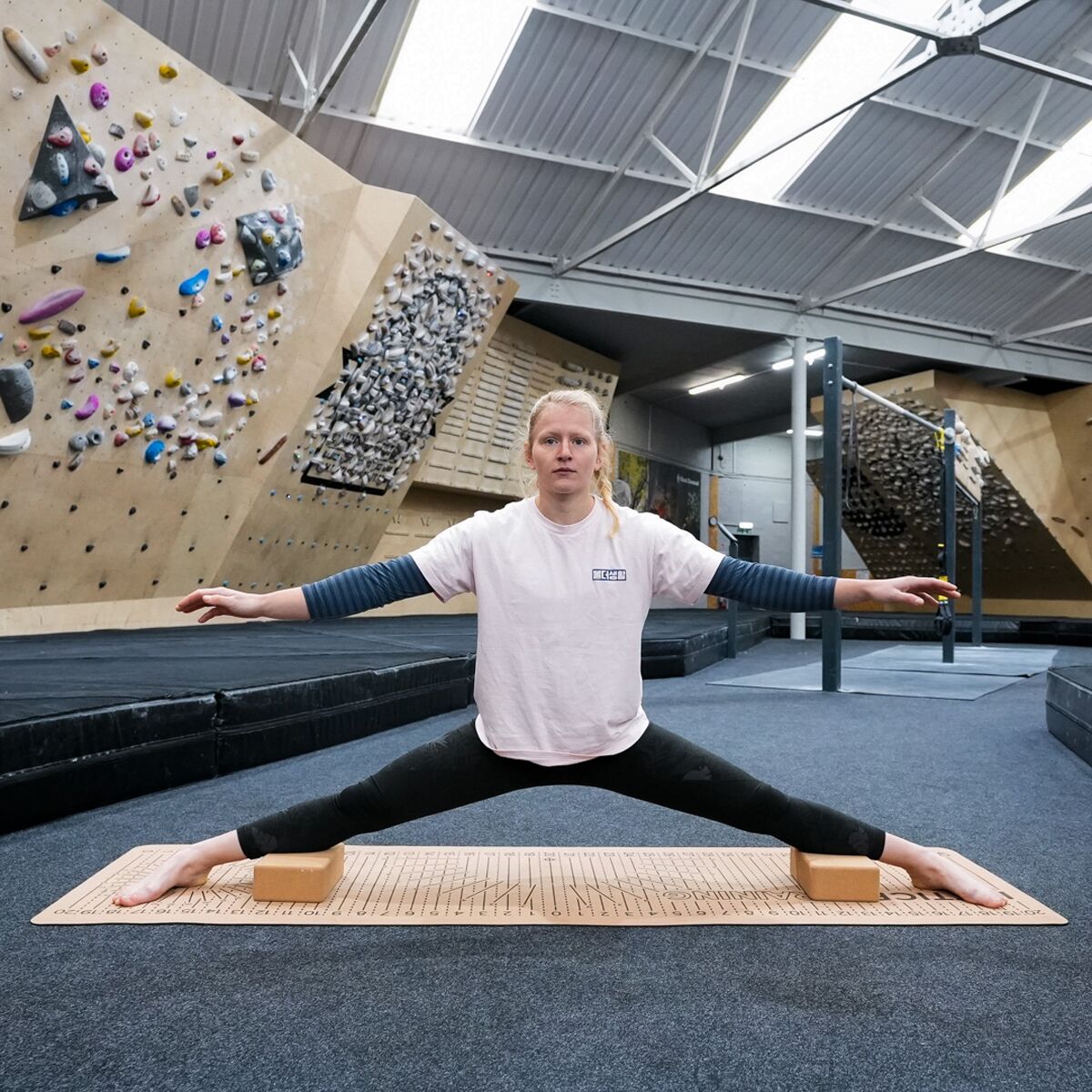 Lattice Flex Mat - Cork Yoga Mat - Climb