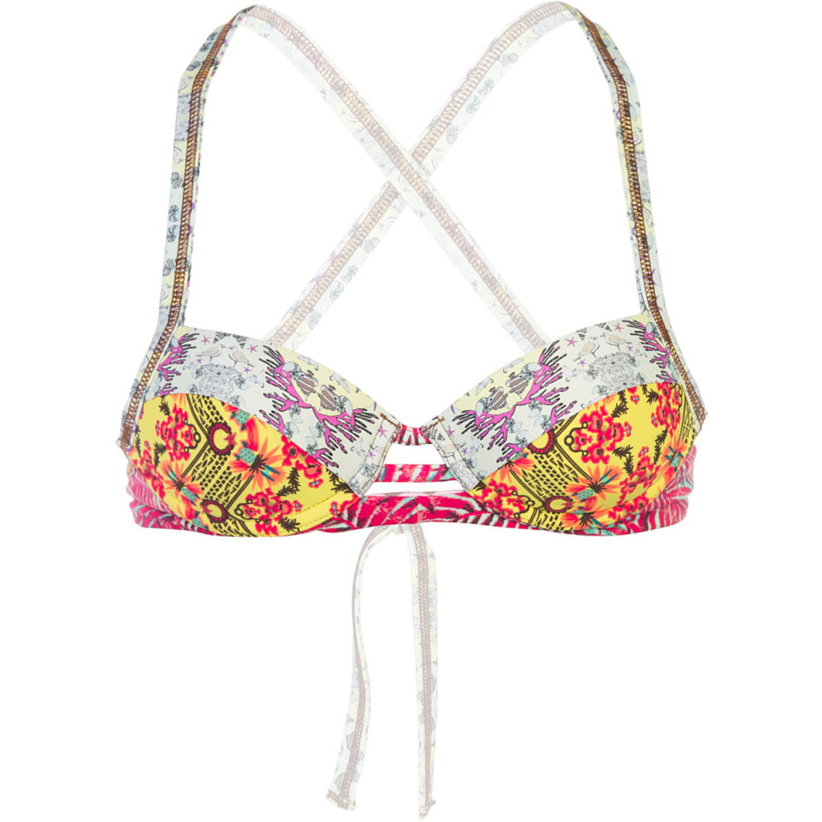 Maaji Daylight Aquarium Bikini Top - Women's - Clothing