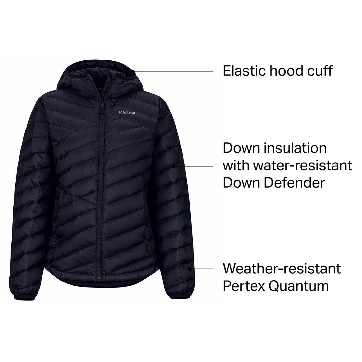 Marmot Highlander Hooded Down Jacket - Women's